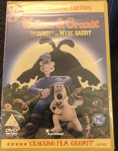 WALLACE AND GROMIT - The Curse Of The Were Rabbit (DVD, 2006) 2 Disc ...