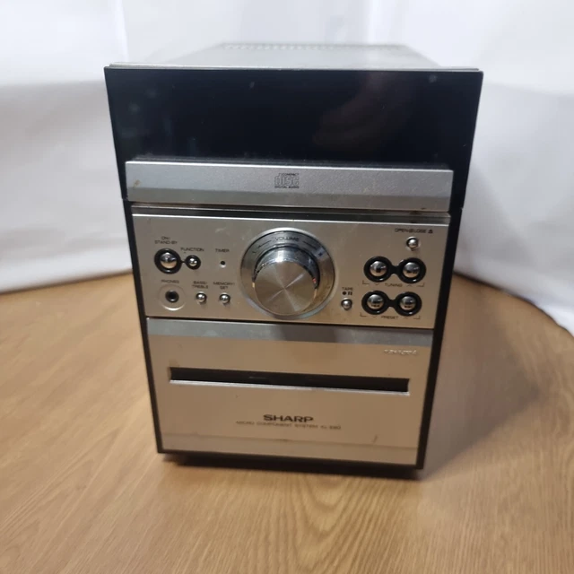 SHARP MICRO COMPONENT System - Silver - Unit Only XL-E80E £14.99 ...