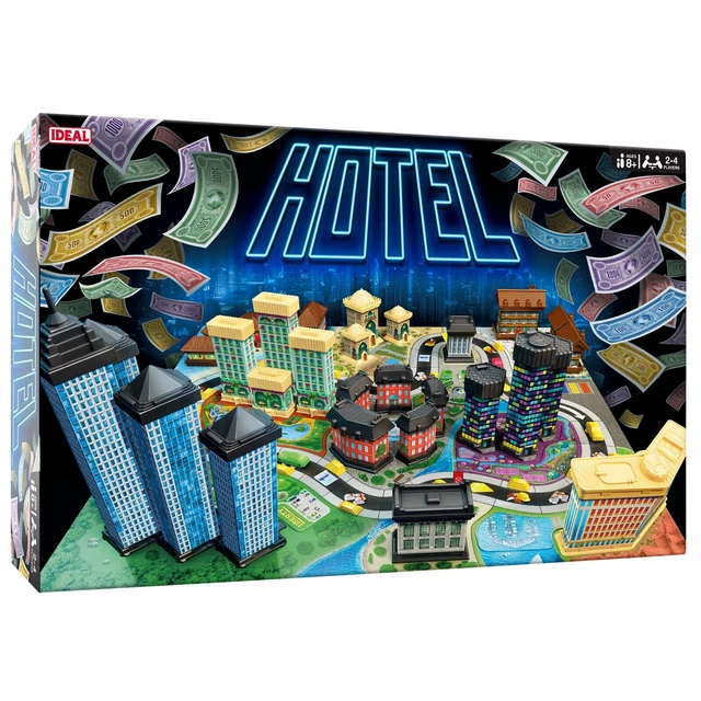 HOTEL FAMILY BOARD Game from IDEAL - NEW £24.99 - PicClick UK