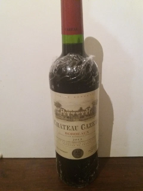 BOUTEILLE DE VIN Bordeaux, CHATEAU CAZEAU 2013 Grand VIN EUR 19,00 ...