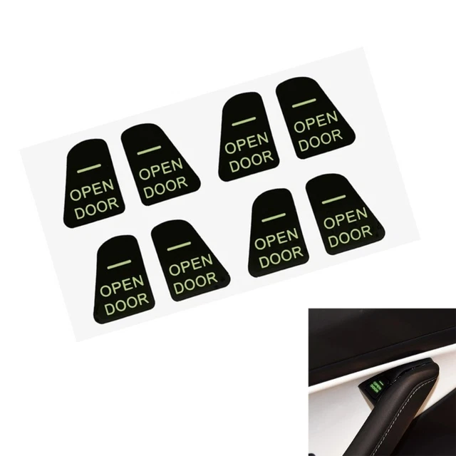 GLOW DOOR GUIDE Sticker Night Light Door Marker for Improved Space ...