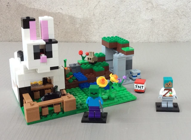 LEGO MINECRAFT - 21181 - The Rabbit Ranch - SET - BRIQUES EUR 21,99 ...