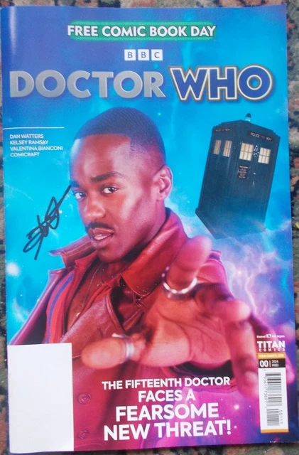 DOCTOR WHO FREE Comic Book Day 2024 Signed EUR 11,64 - PicClick IT