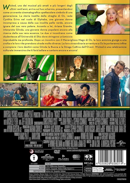 WICKED - PART 1 (2025) DVD Pre Order EUR 18,33 - PicClick DE