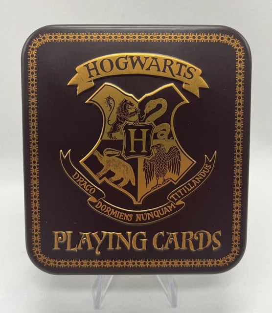 HARRY POTTER - Paladone - Wizarding World Hogwarts Playing Cards in Tin ...
