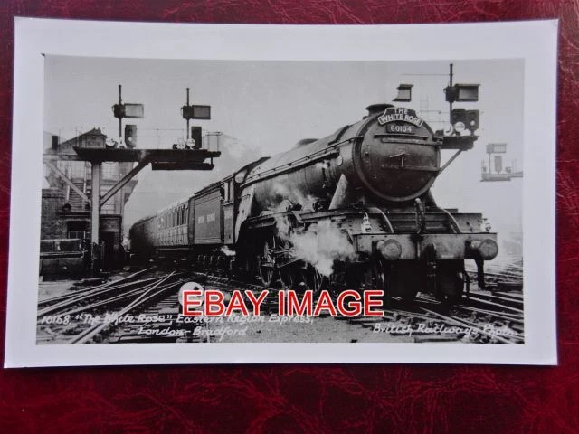 PHOTO LNER Loco No 60104 The White Rose £3.00 - PicClick UK