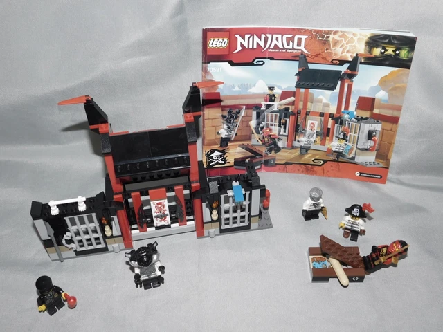 LEGO NINJAGO 70591 Kryptarium Prison Breakout with Minifigures ...