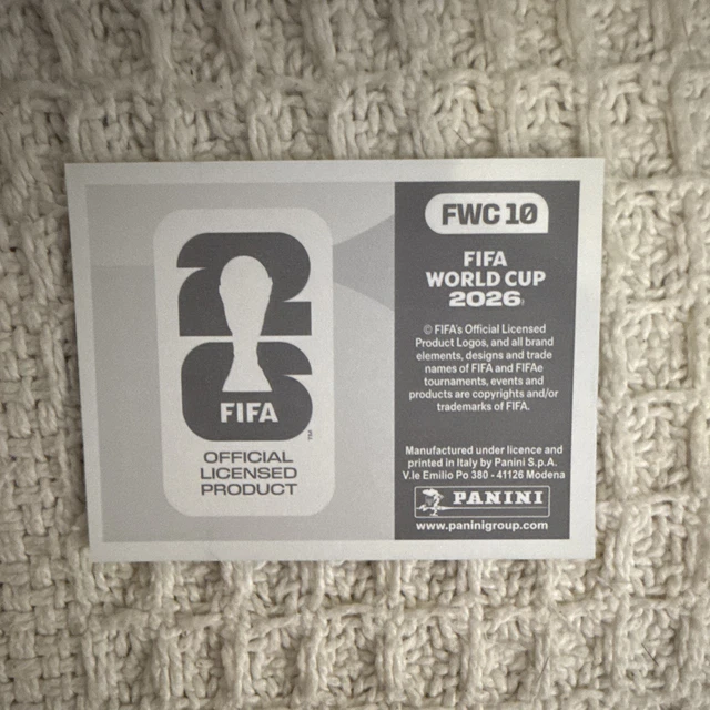 PANINI FIFA WORLD Cup 2026 Uruguay 1950 FWC10 Team Football Sticker £2. ...