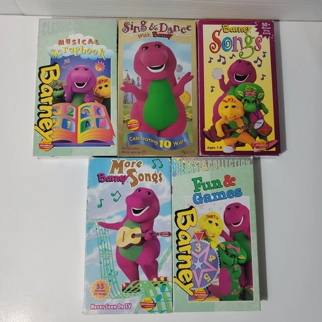 BARNEY VHS LOT £20.43 - PicClick UK