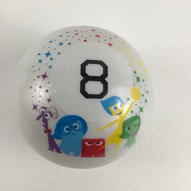 DISNEY PIXAR INSIDE Out Movie Magic 8 Ball Question Answer Toy Game ...