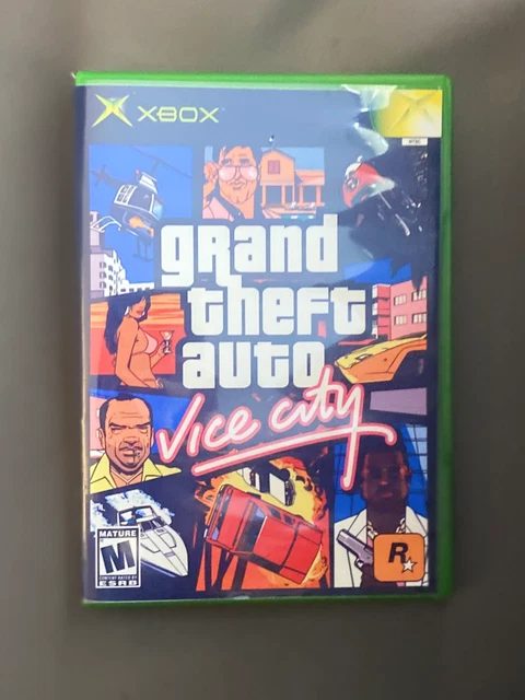 GRAND THEFT AUTO Vice City (Microsoft XBOX, 2002) GTA *TESTED* £13.13 ...