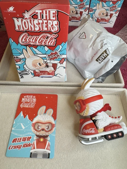 POPMART THE MONSTERS Labubu x Coca Cola Series Figures - Crazy Ride £20 ...