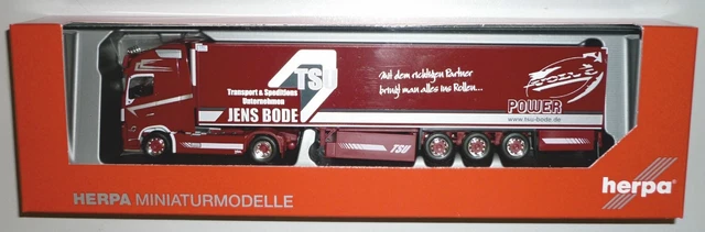 HERPA 310321 VOLVO FH Globetrotter XL Kühlkoffersattelzug TSU Bode 1:87 ...