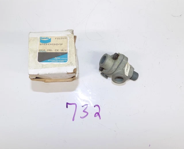 NOS BENDIX 280809N DC-4 Double Check Valve EUR 21,49 - PicClick FR