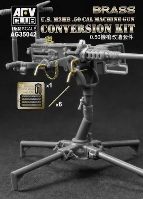 KIT DE CONVERSION pour mitrailleuse M2HB .50 cal 1/35 AFVG35042 EUR 10 ...