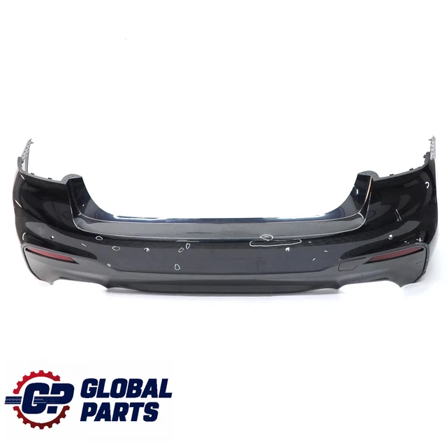BMW G30 REAR Bumper Panel M Sport PDC Covering Carbon Black Metallic ...