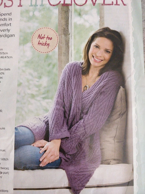 CARDIGAN KNITTING PATTERN from Prima Magazine £1.50 - PicClick UK