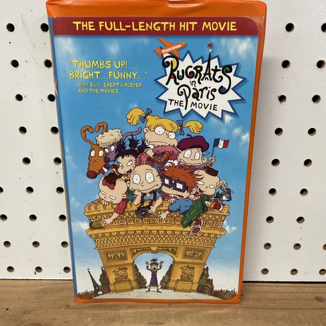 RUGRATS IN PARIS (VHS, 2001) Nickelodeon £7.59 - PicClick UK