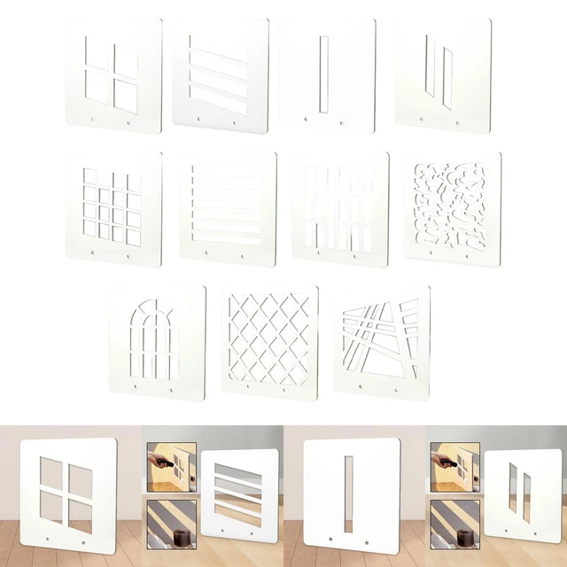 WINDOW LIGHT BOARDS Versatile with Hole Sturdy for Food Jewelry Make up ...