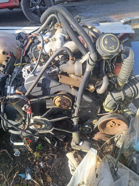 FORD TRANSIT SMILEY Mk5 2.5 Turbo Diesel Engine And Gearbox £516.72 ...
