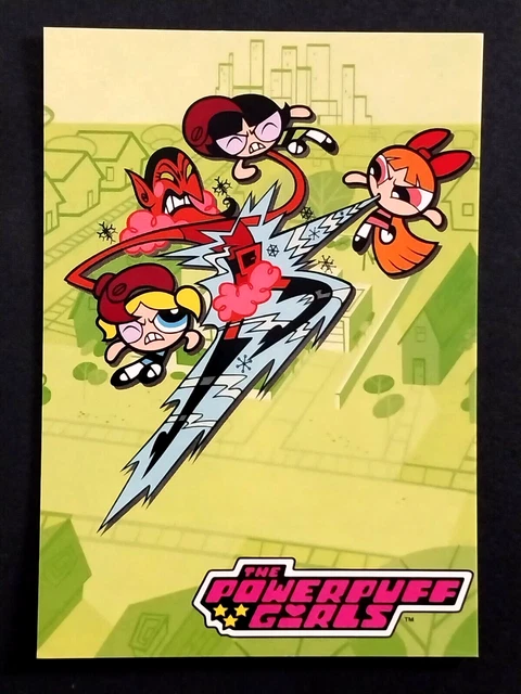 2004 CARD THE POWERPUFF GIRLS #096 EASTER EGGS PERU Navarrete Cartoon ...