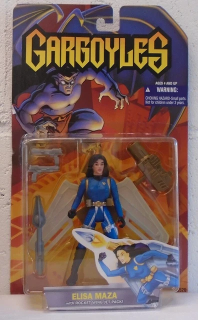 GARGOYLES ELIZA MAZA Female Figure Rocket Wing Jet Pack By Kenner ...