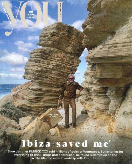 YOU MAGAZINE: PATRICK Cox in Ibiza, Pearl Lowe, Tom Parker Bowles, 11.1 ...