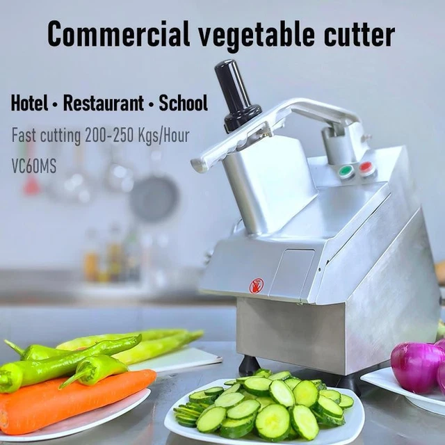 S/S FOOD PROCESSOR Multi-Purpose Electric Vegetable Cutter Machine 200 ...