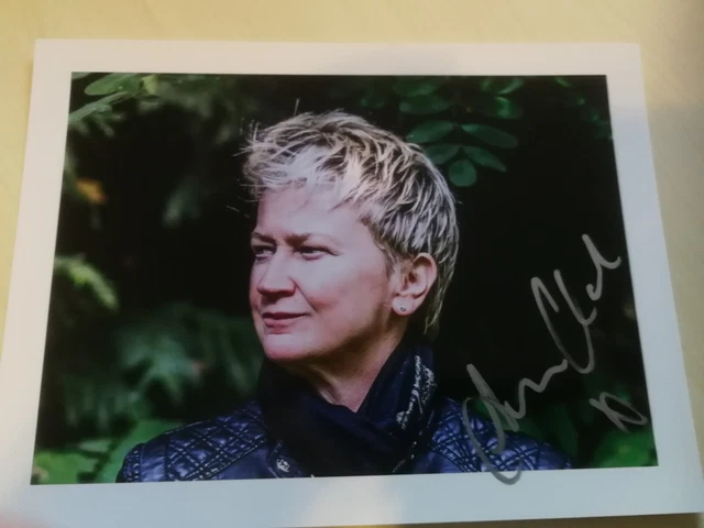 ANNE CLARK - SÄNGERIN - ORIG. AUTOGRAMM auf 13 x 18 cm FOTO - In Person ...