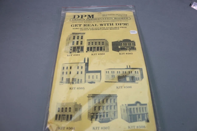 CA445 DPM MAQUETTE train N 510 Trackside transfer incomplet pour pièces ...