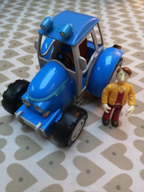CORGI BIG BLUE tractor & Mr Jones figure from Little Red Tractor TV ...
