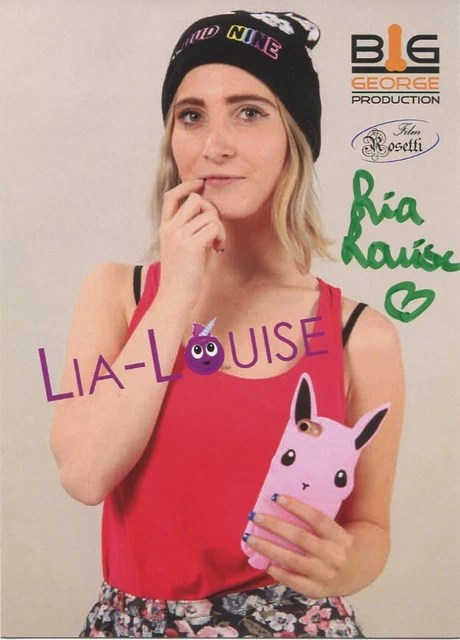 LIA LOUISE - Autogrammkarte - original signiert EUR 1,50 - PicClick DE