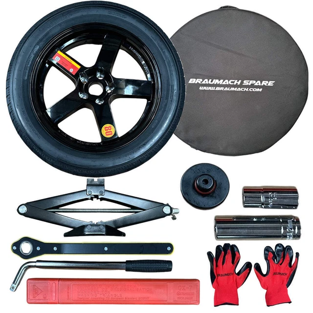 KIA EV3 SPACE Saver Tyre Spare Wheel Kit- Braumach Models - 2023-2026 ...