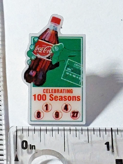 COCA COLA CELEBRATING 100 Seasons MLB 2001 Lapel Pin (030723) £6.56 ...