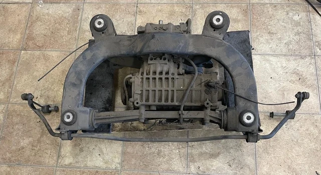 VW MK4 GOLF R32 Rear Differential Haldex-Subframe Crossmember Sway Bar ...