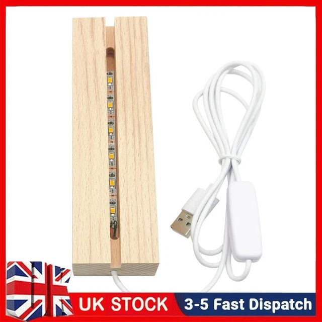 Led Base Light Flylin LED Light Base With USB Cable, Gradient Display ...