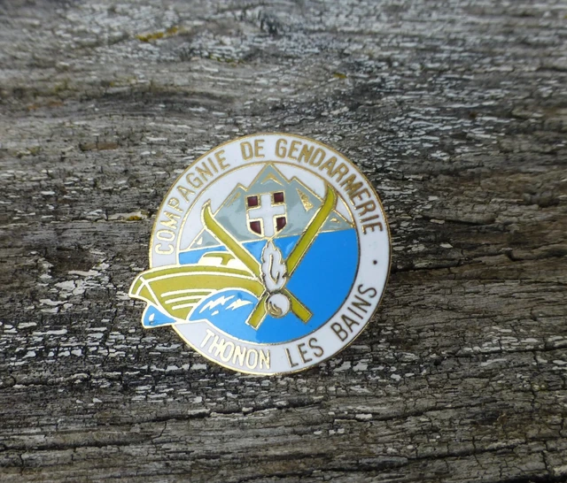 PIN S PINS GENDARMERIE Cie DE THONON LES BAINS EUR 3,00 - PicClick FR