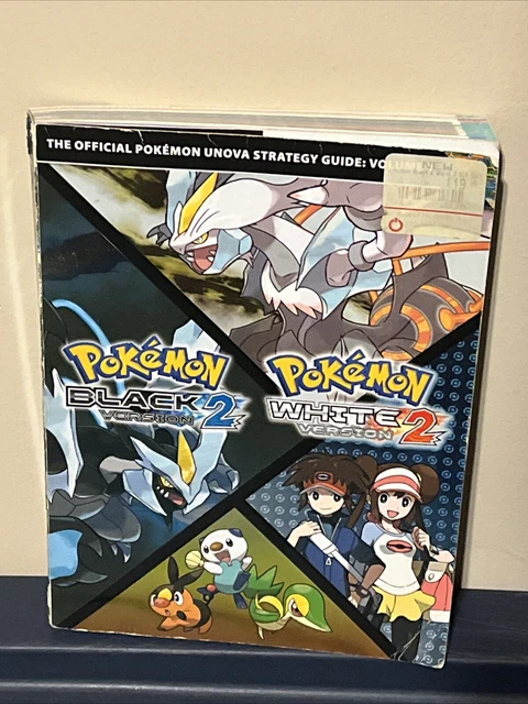 VINTAGE OFFICIAL POKÉMON Unova Strategy Guide:Volume 1 Black/White ...