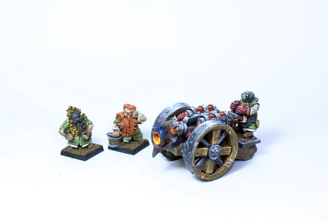 DWARF FLAMETHROWER CANNON (TOW, WHFB, 9TA, KOW..) by MOM Miniatures ...