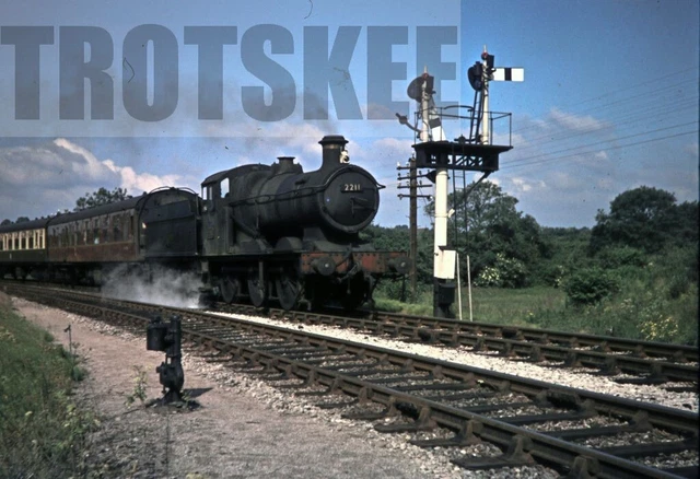 35MM SLIDE BR British Railways Steam Loco 2211 Class 2251 Hatton c1962 ...