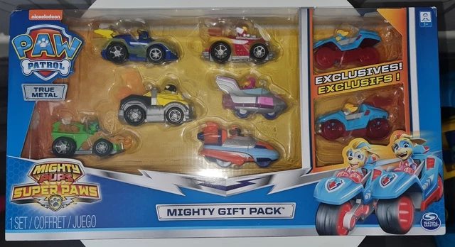 PAW PATROL MIGHTY Pups Super Paws Mighty Gift Pack 8 Pack True Metal £ ...