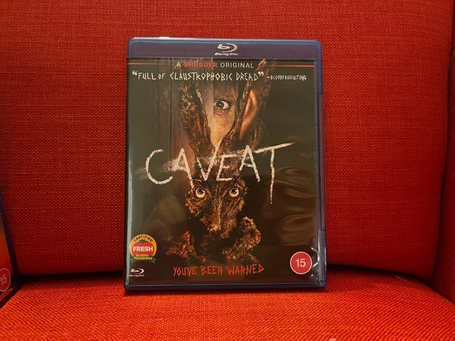 CAVEAT (BLU-RAY, 2020) Shudder Original 'Creepy as all hell' Scary ...