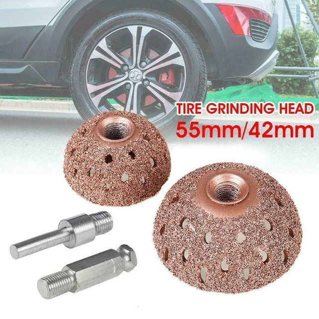 EASY TO USE Tire Grinding Head Rasp Buffer Ball Hand Tool Buffing Wheel ...
