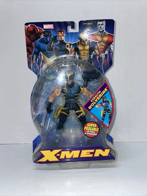 FIGURA DE ACCIÓN Marvel Legends X-Men Stealth Wolverine Toybiz 2005 6 ...