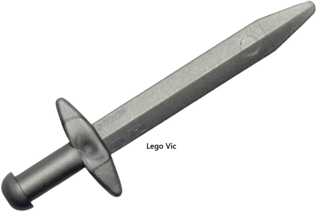 LEGO 18031 WEAPON Sword Flat Silver Epée Hobbit 79012 Heroes 76018 New ...