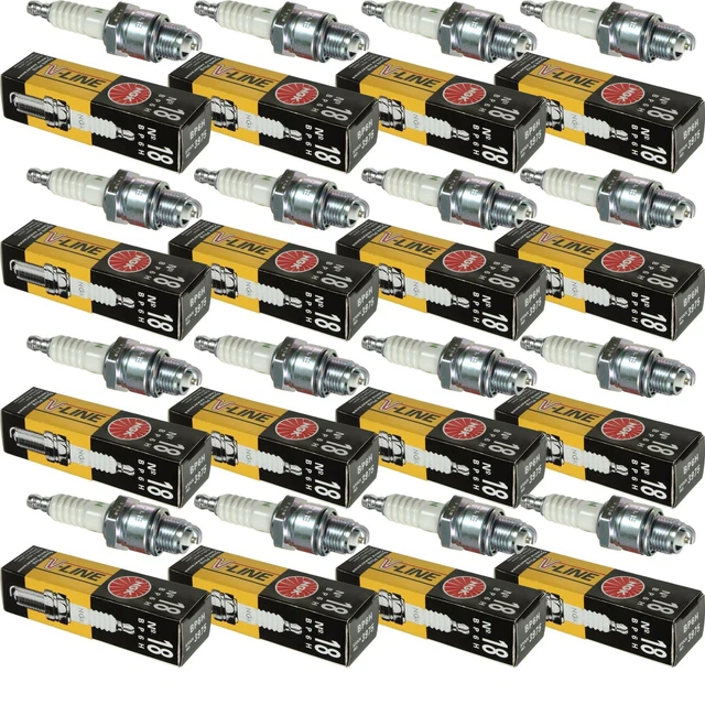 16X ORIGINAL NGK Bougies D'Allumage 3975 Type BP6H V-Line Bougie D ...