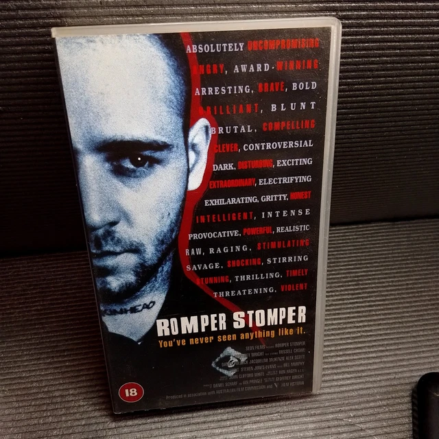 ROMPER STOMPER VHS Video 1992 Russell Crowe £4.49 - PicClick UK