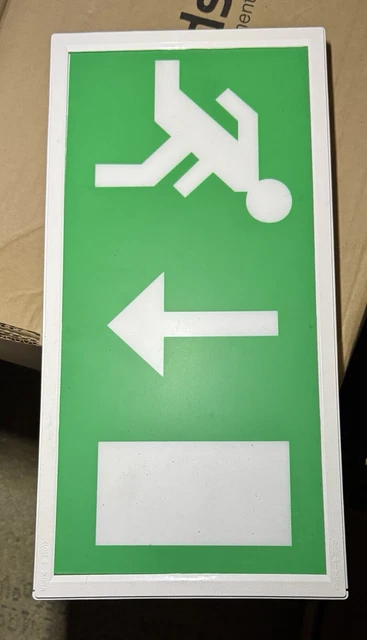NEWLEC LED EMERGENCY Exit Box 5W £21.90 - PicClick UK