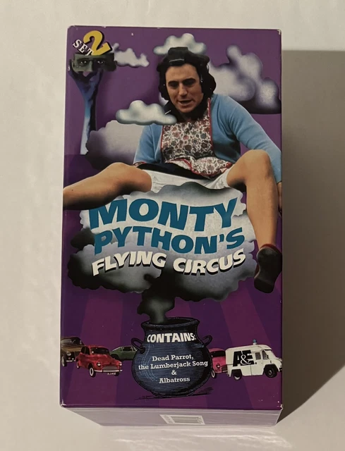 MONTY PYTHON VHS Set Flying Circus Volume 4 5 6 Dead Parrot Lumberjack ...