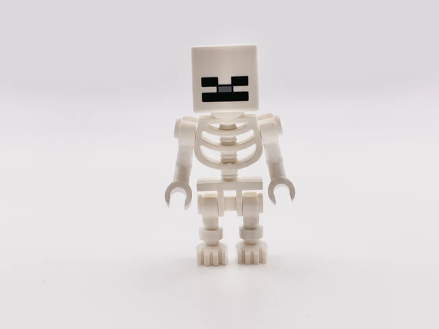 LEGO MINECRAFT MINIFIGURE Figure min011 Skeleton from 21127 21116 21144 ...
